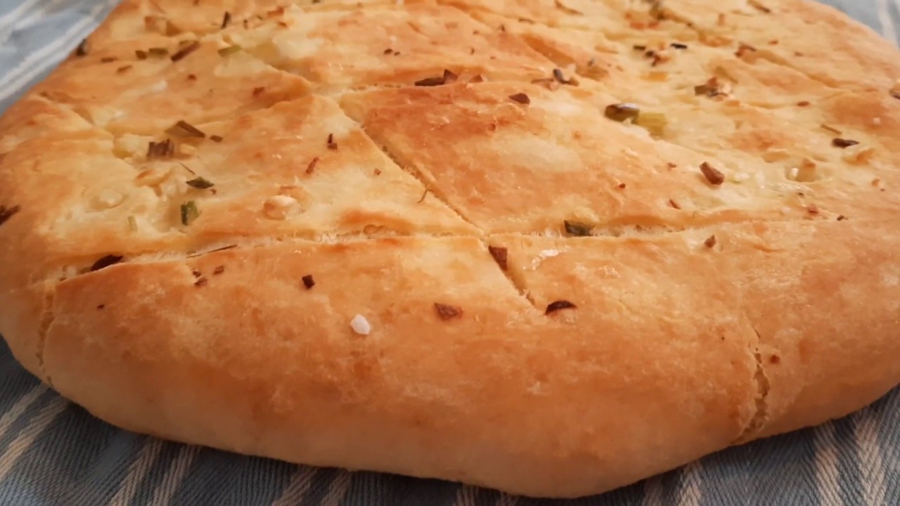 Pogaqe e shpejtë | schnelles Brot - YouTube