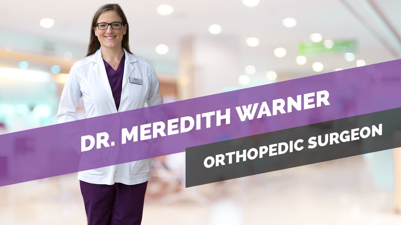 Meet Dr. Meredith Warner - Orthopedic Surgeon in Baton Rouge - YouTube