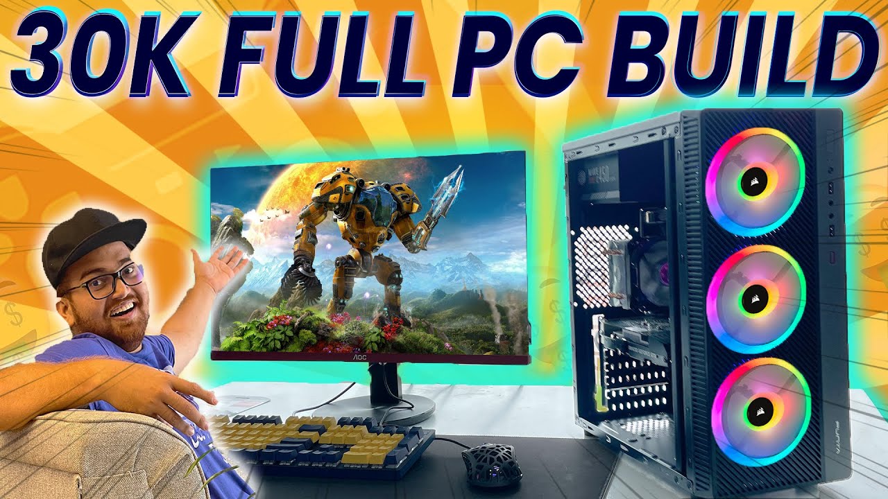 30k Full Pc Build | Best Budget 30k full gaming pc | Rs 30000 Pc Build ...