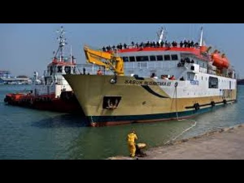 Cara KAPAL SANDAR di Pelabuhan - YouTube
