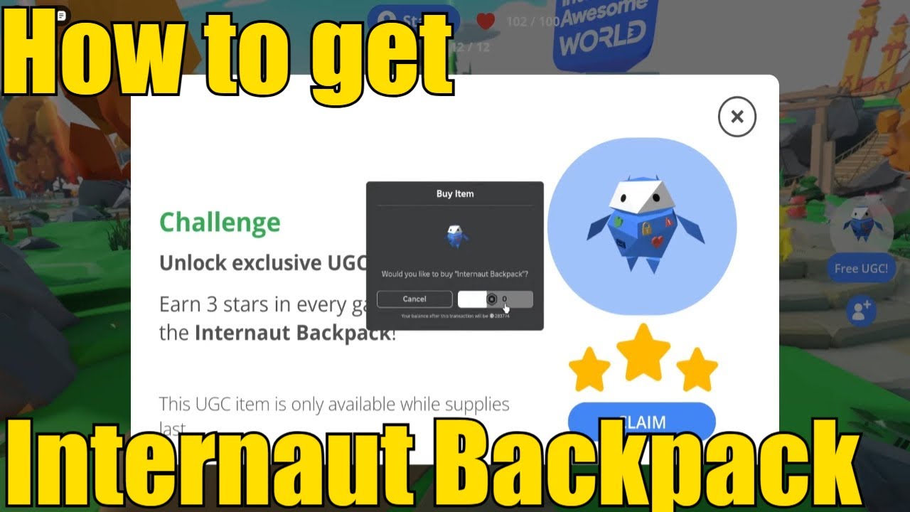 How to get Internaut Backpack in Google Be Internet Awesome World | 9K ...