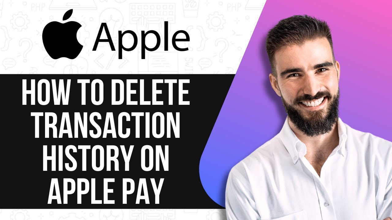 HOW TO DELETE TRANSACTION HISTORY ON APPLE PAY 2025! - YouTube