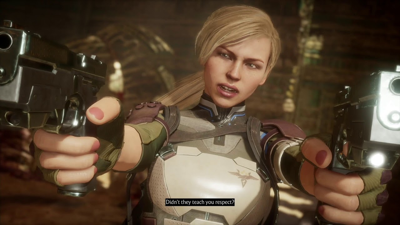 Mortal Kombat 11 Erron Black Vs Cassie Cage All Intro Dialogues