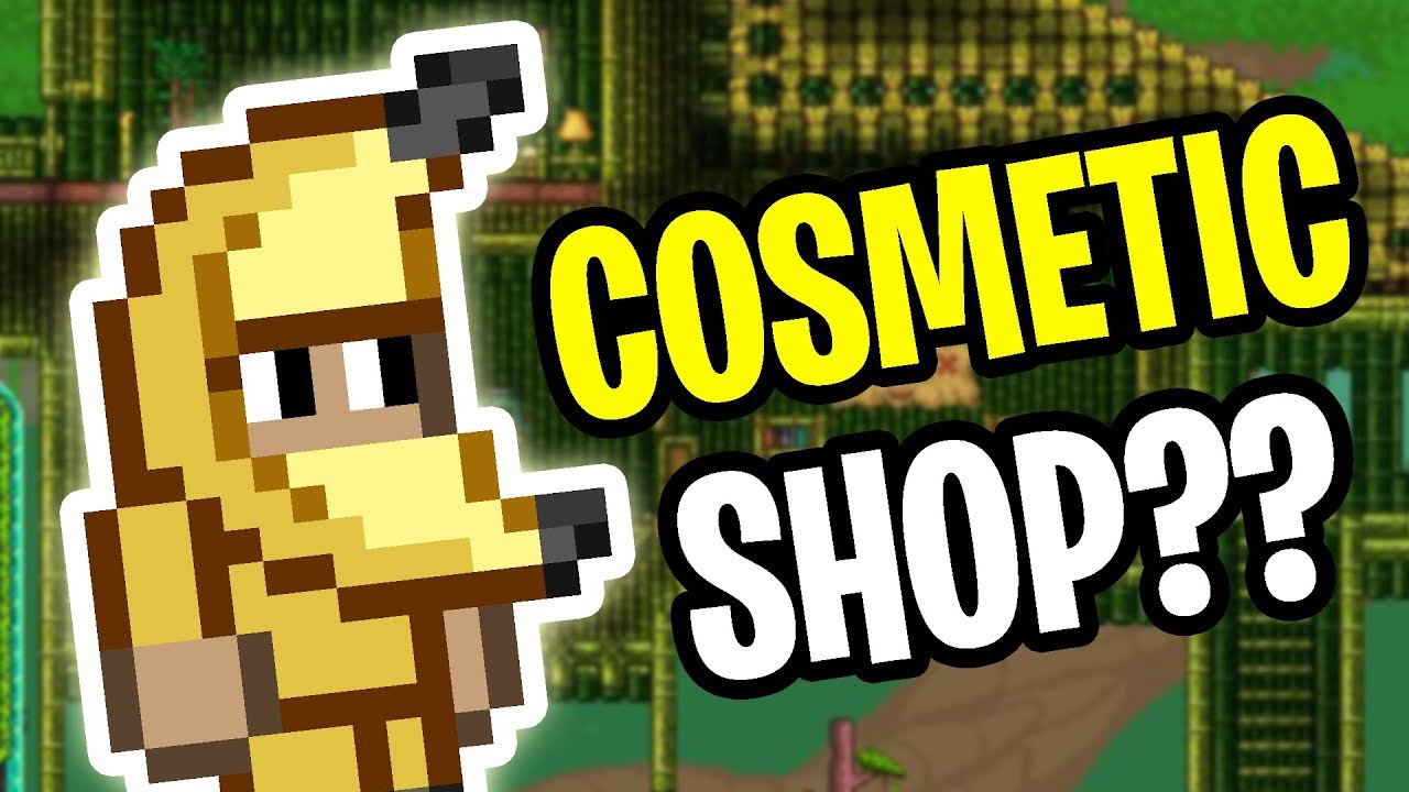 This Terraria mod adds in a COSMETIC MASK SHOP?!? - YouTube
