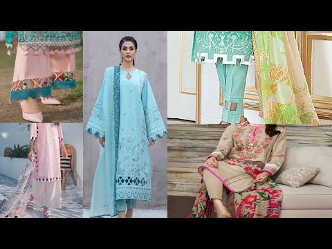Beautiful Daman Designing Ideas For winter Dresses ideas | latest Daman ...