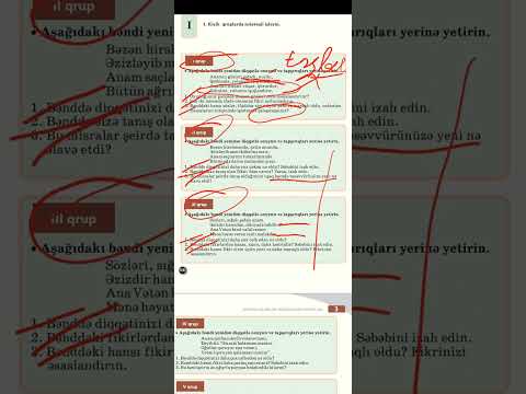 7 sinif ədəbiyyat dərsliyindən Fikrət Qoca \