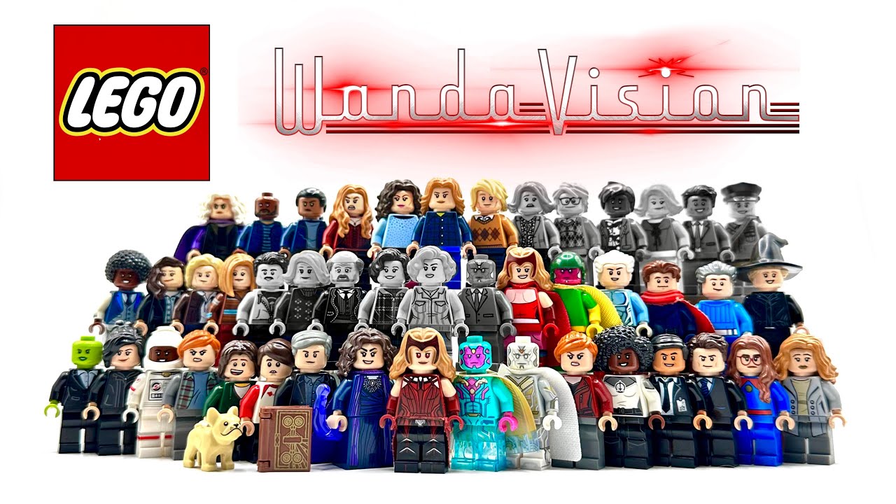 LEGO WANDAVISION | Custom Minifigure Showcase! - YouTube