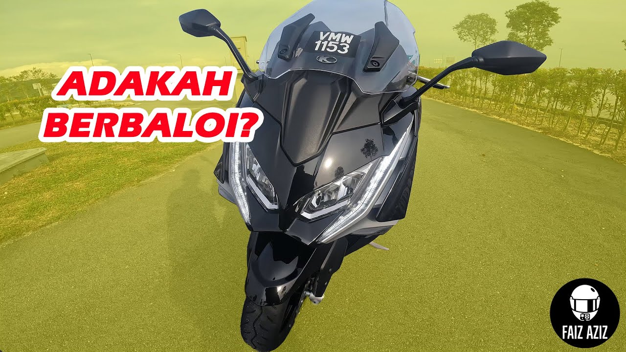 Berbaloikah KYMCO AK 550 Premium 2024 ni Vlog E576 - YouTube