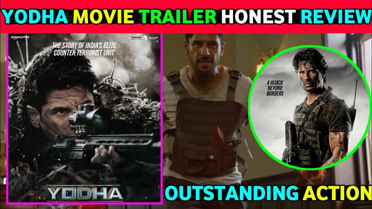 Yodha Movie Trailer Honest Review || Yodha Movie Trailer Review ...