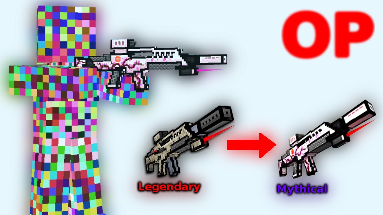 Destroying 3CATSPAMMERS with MYTHICAL Secret Forces Rifle (Pixel Gun 3D ...