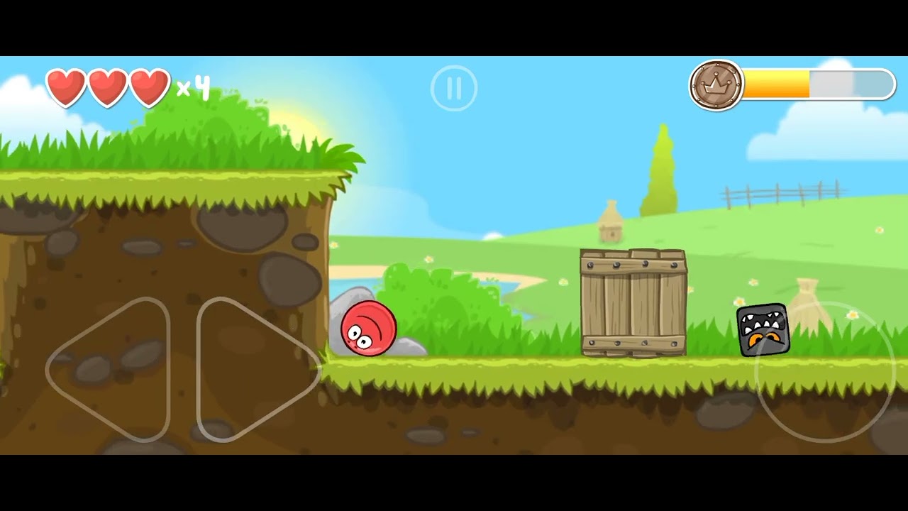 how to play Red ball 4 level 1 playing - YouTube