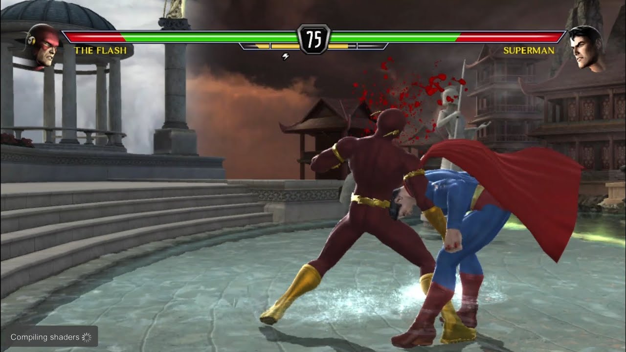 THE FLASH VS SUPERMAN THE TIMELESS FIGHT - YouTube