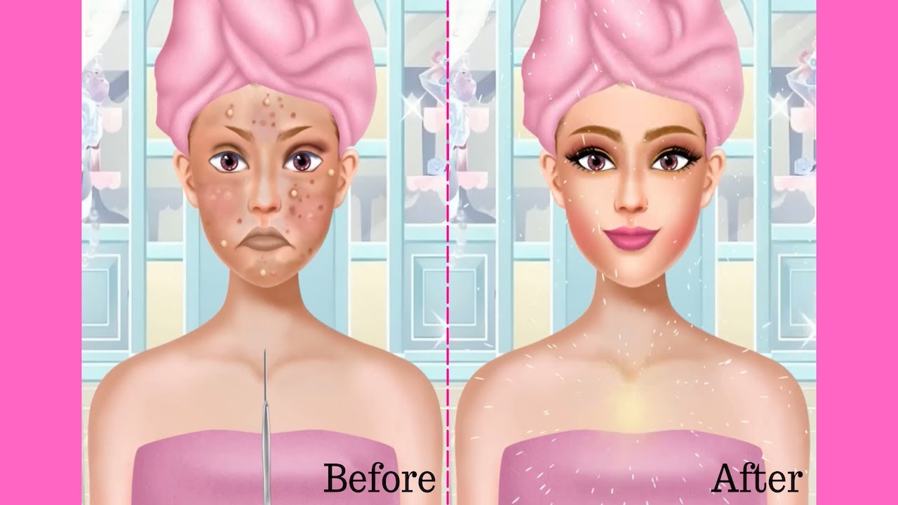 ASMR Face Treatment and Facial | #amsr #animation - YouTube