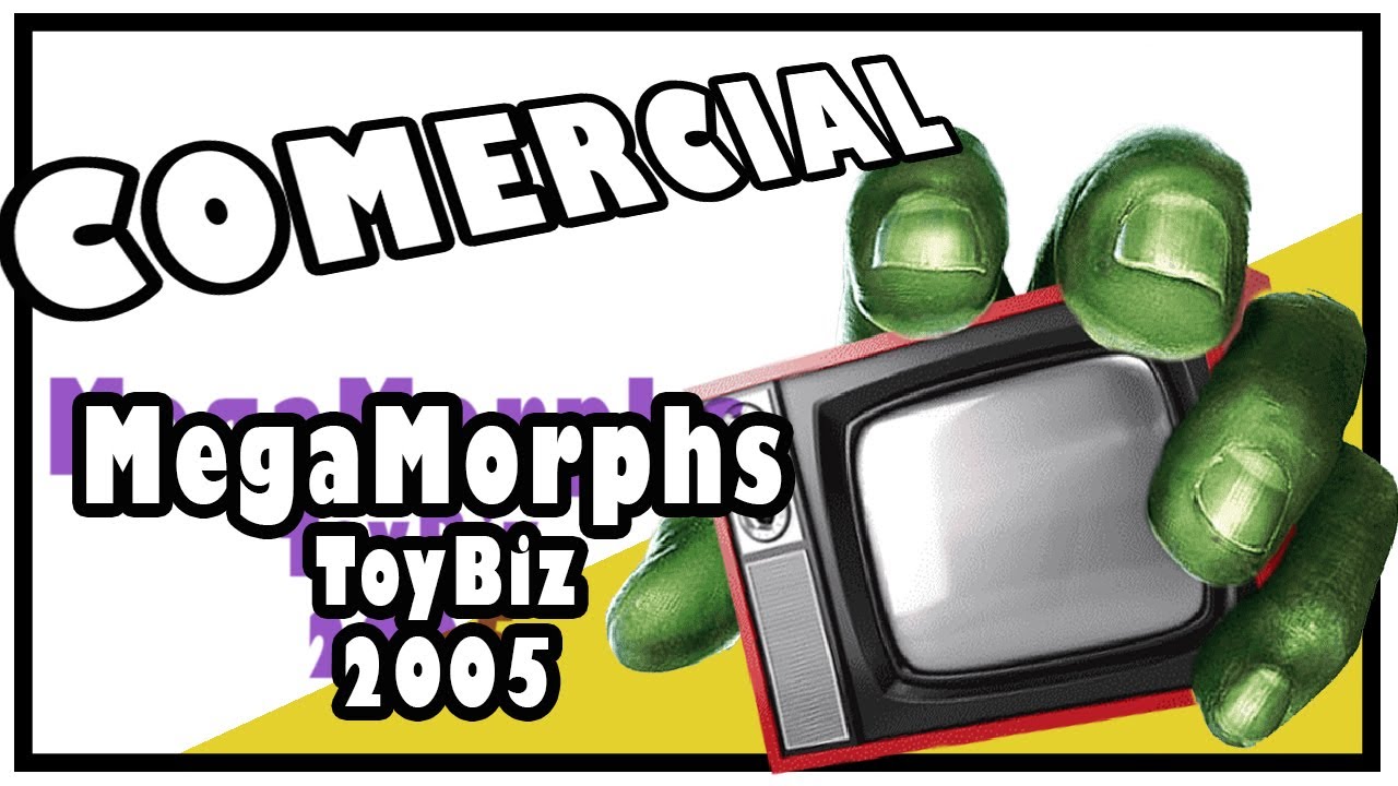 Comercial MegaMorphs Mini figuras Mecha Marvel Toy Biz 2005 Furia Gamma ...