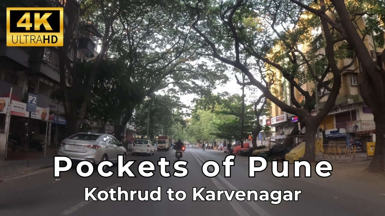 Driving in Pune - Kothrud to Karvenagar - YouTube