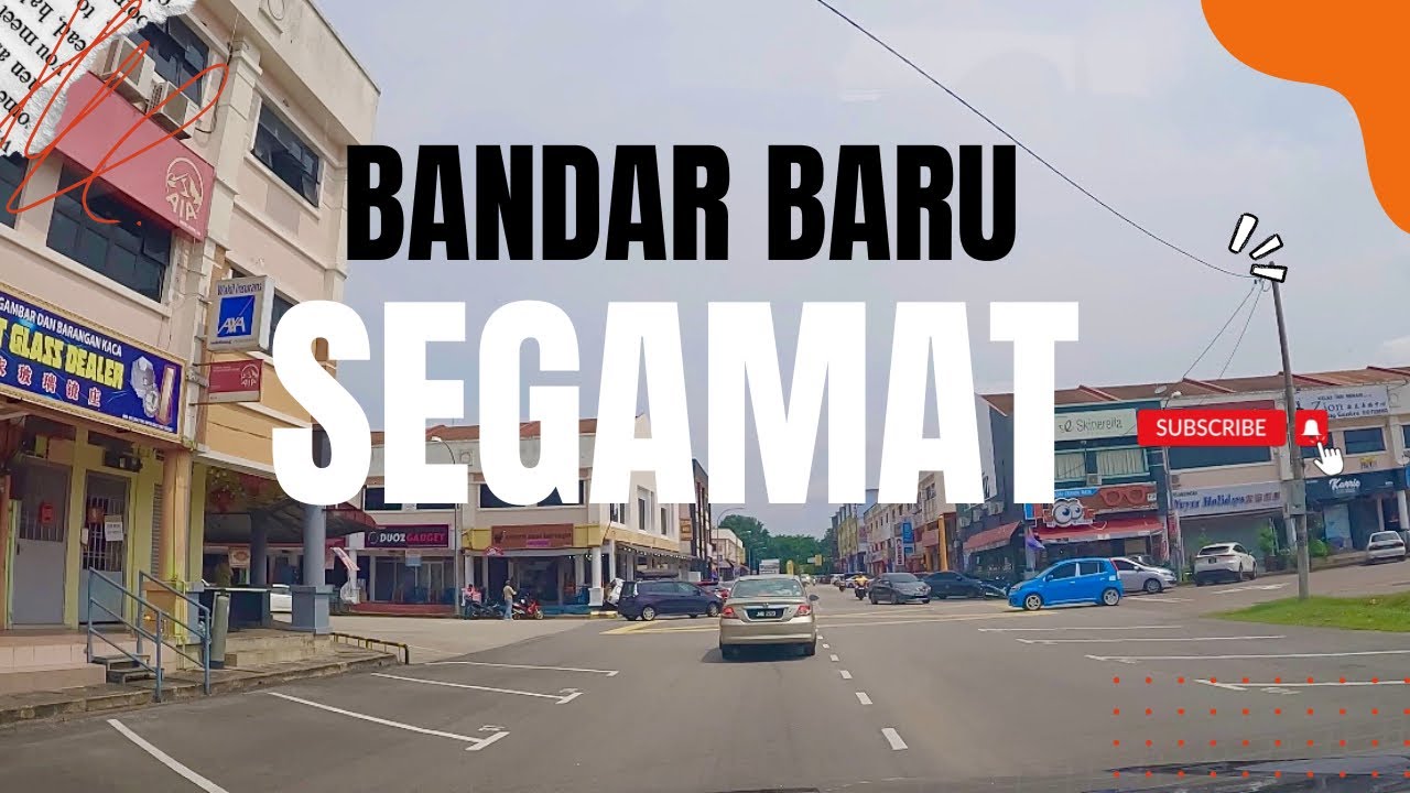 Jalan-Jalan Di Sekitar Bandar Baru Segamat Johor Malaysia - YouTube