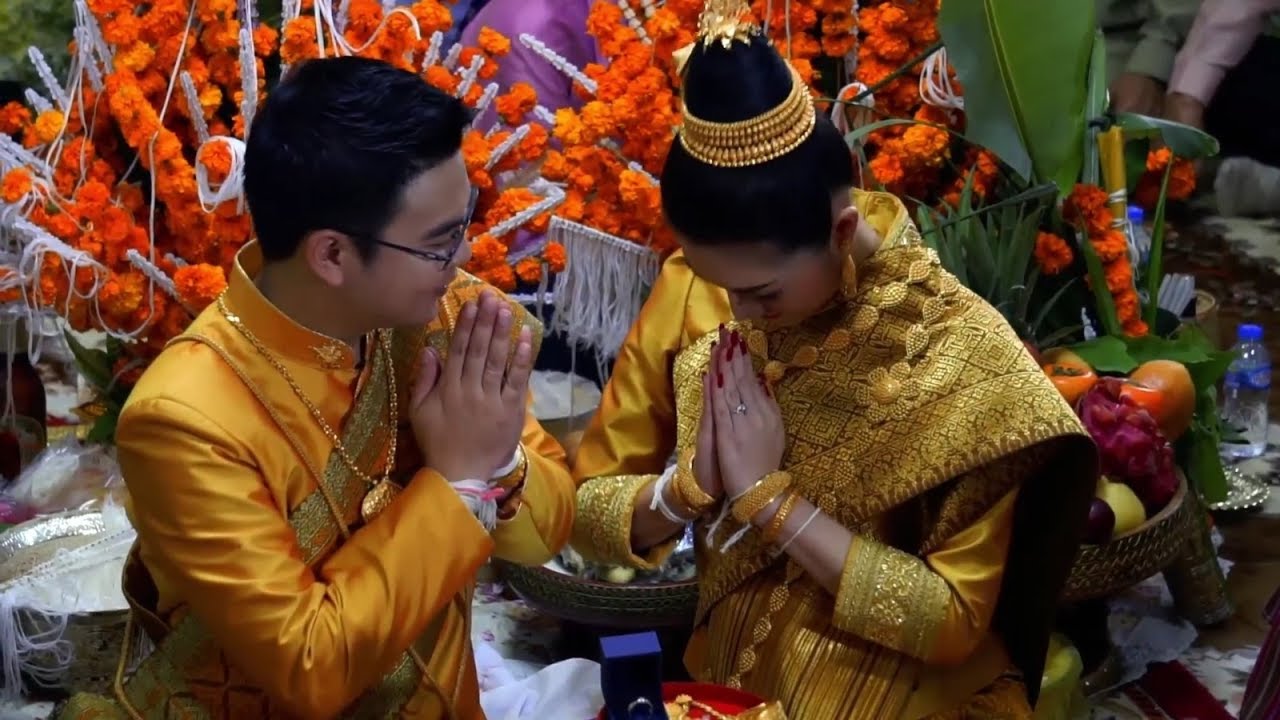 Souphanny : Mariage Traditionnel Lao - YouTube