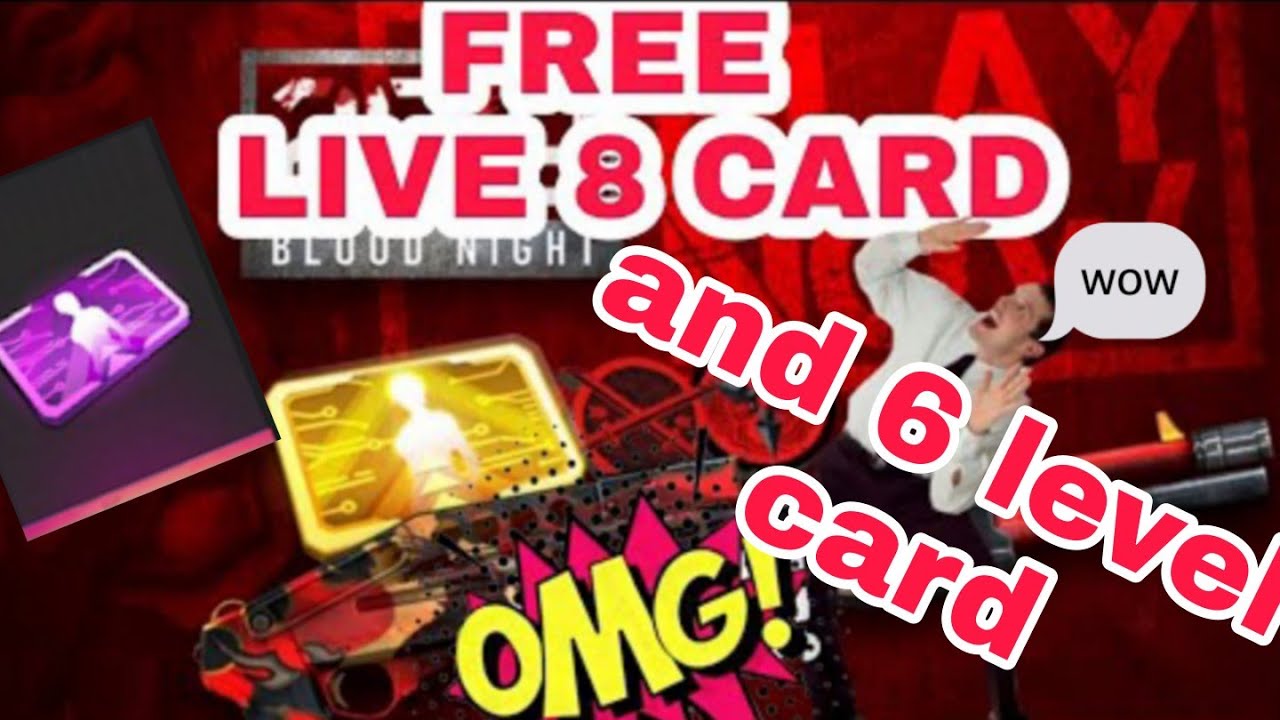 Free 8 level card and 6 level card free for all😱😱👌👌 - YouTube
