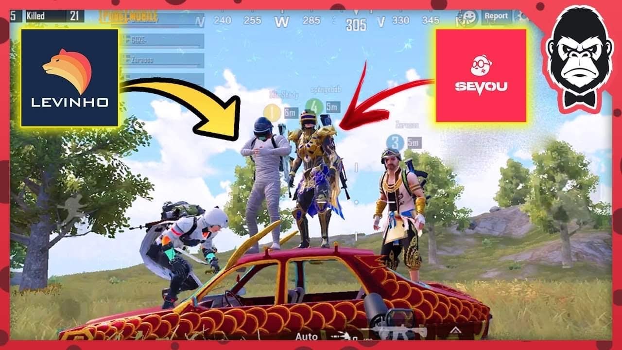 LEVINHO & SEVOU Became Friends With Enemy | PUBG MOBILE - YouTube