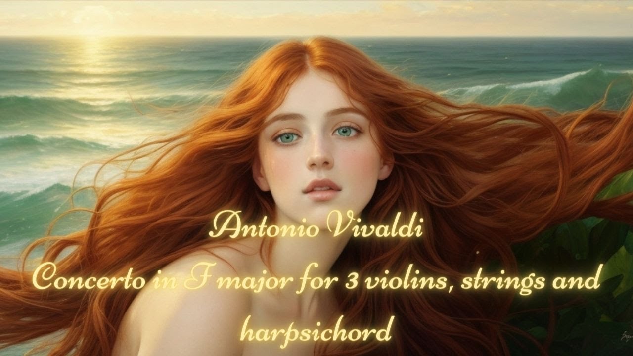 Antonio Vivaldi - Concerto in F major for 3 violins, strings and harpsichord - YouTube