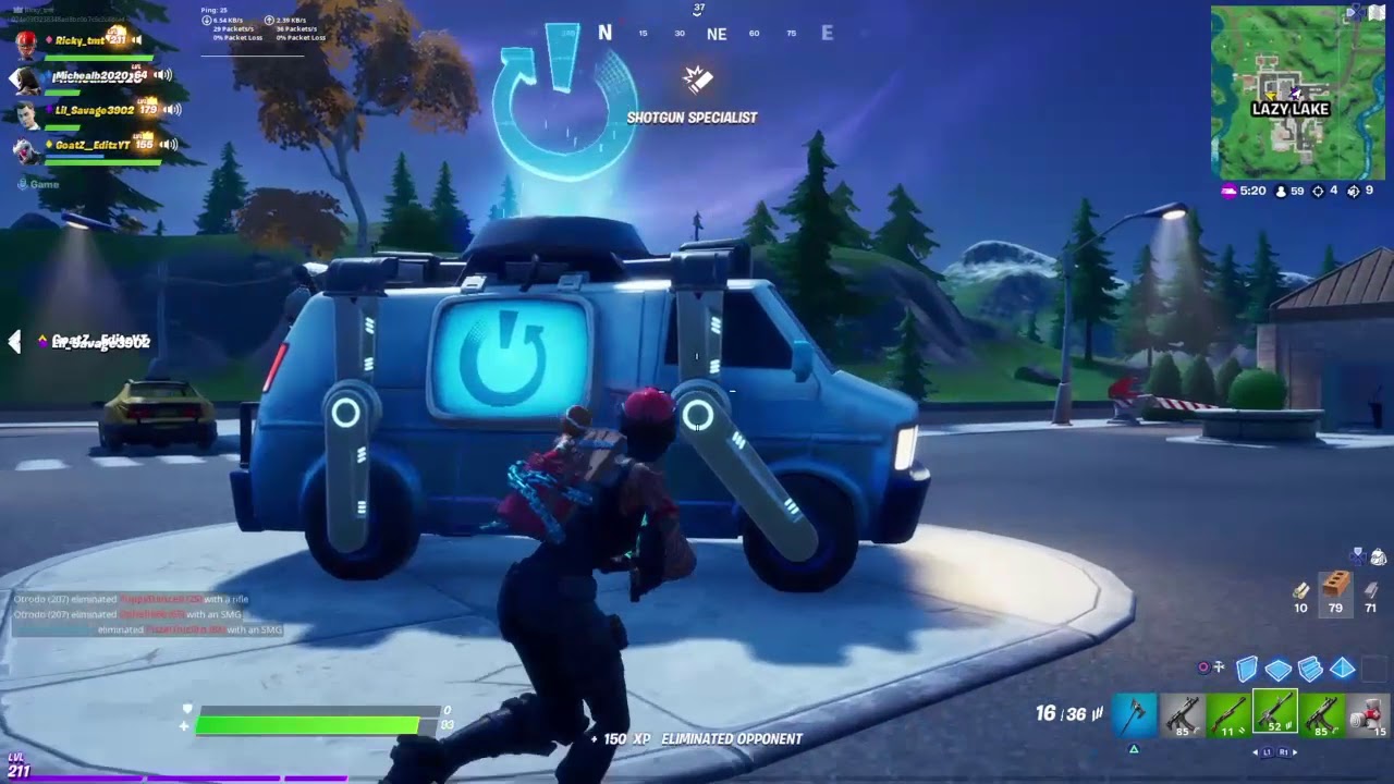 First Fortnite game EVER!!! - YouTube