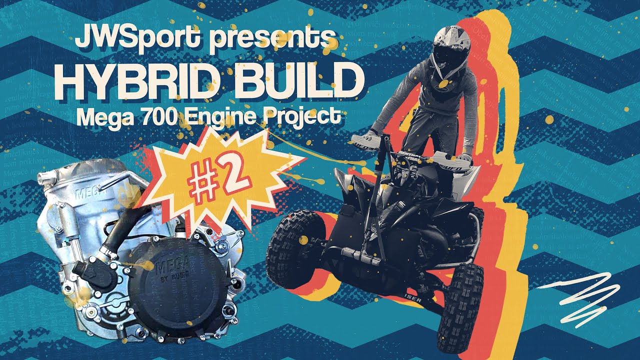 JWSport Yamaha YFZ450 Hybrid Build Mega 700 Engine 2-Stroke #2 ...