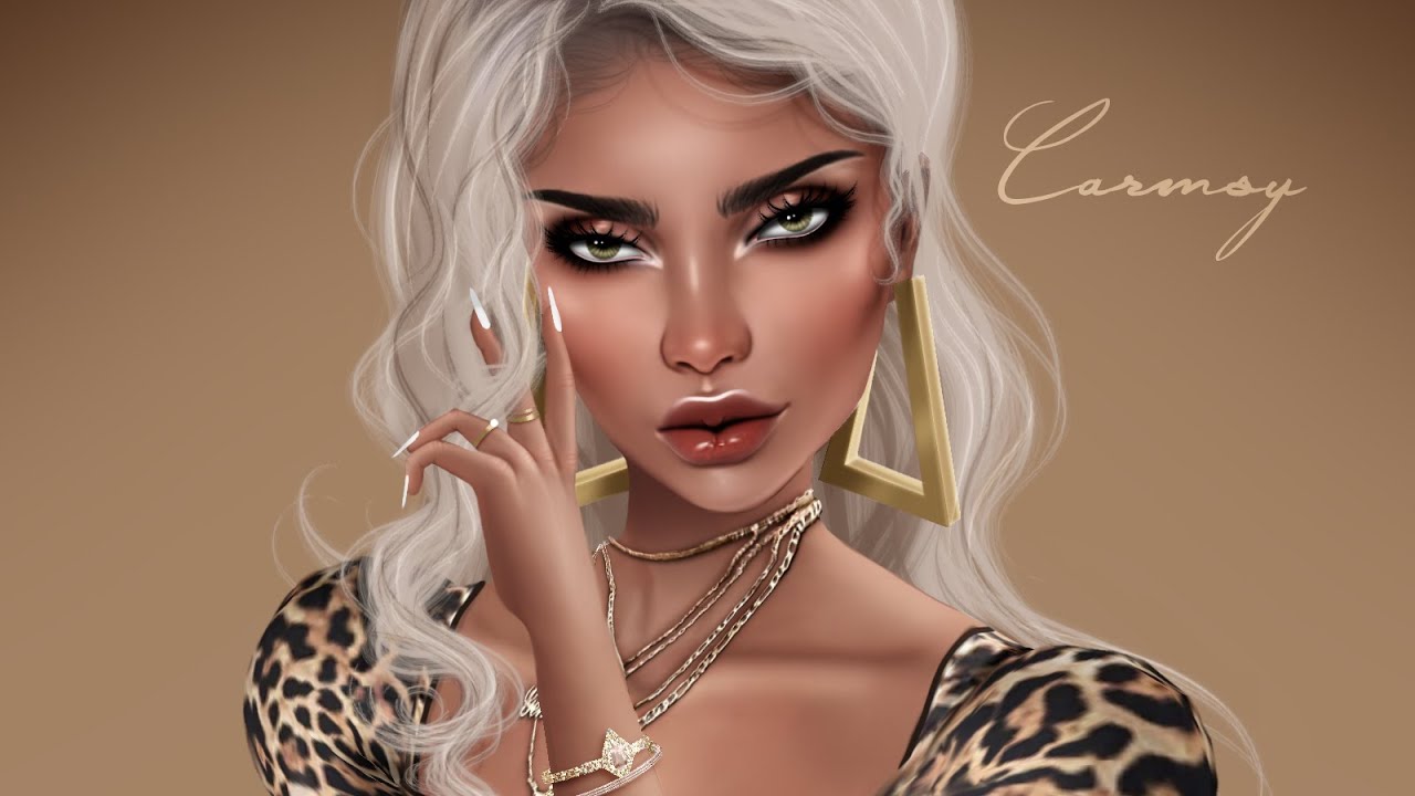 'Leopard Gold' IMVU Speedpaint *Commission* - YouTube