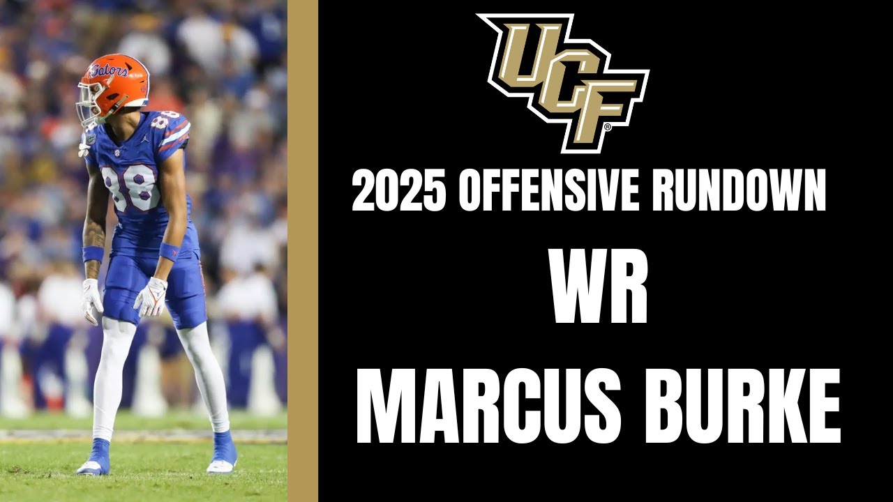 WR Marcus Burke Highlights | 2025 UCF Offensive Rundown - YouTube