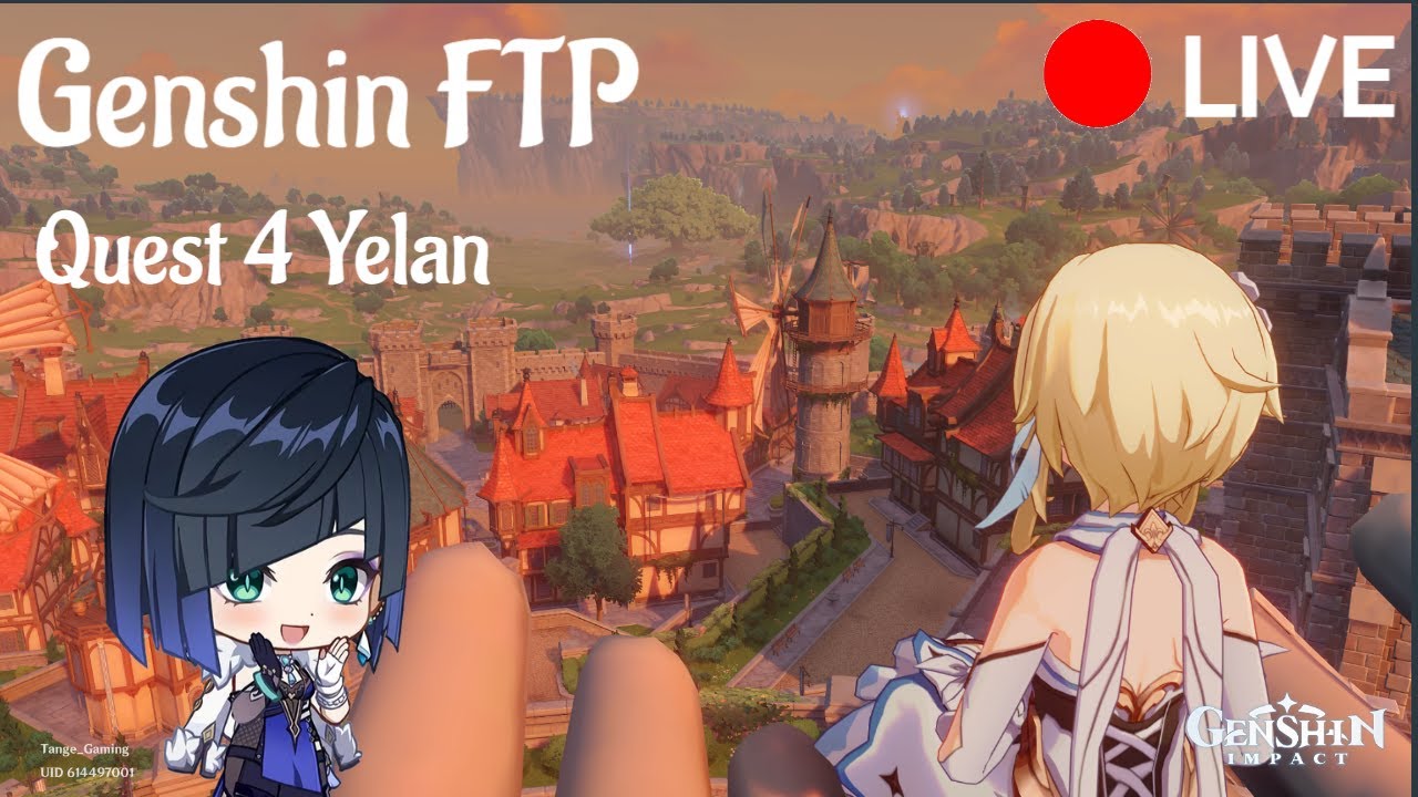 Genshin Impact FTP Run - Quest 4 Yelan - YouTube