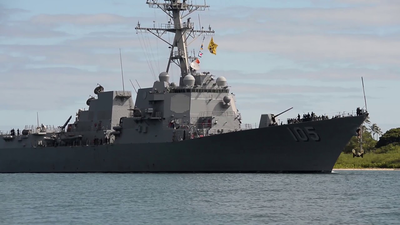 USS Dewey (DDG 105) - YouTube