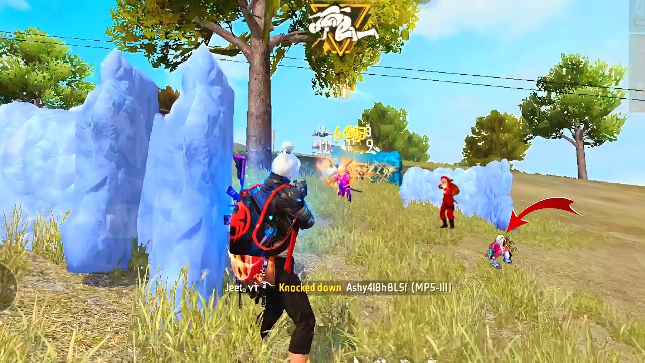 MP5 + M16 with Solo vs Squad Free Fire - Black Ninja - YouTube