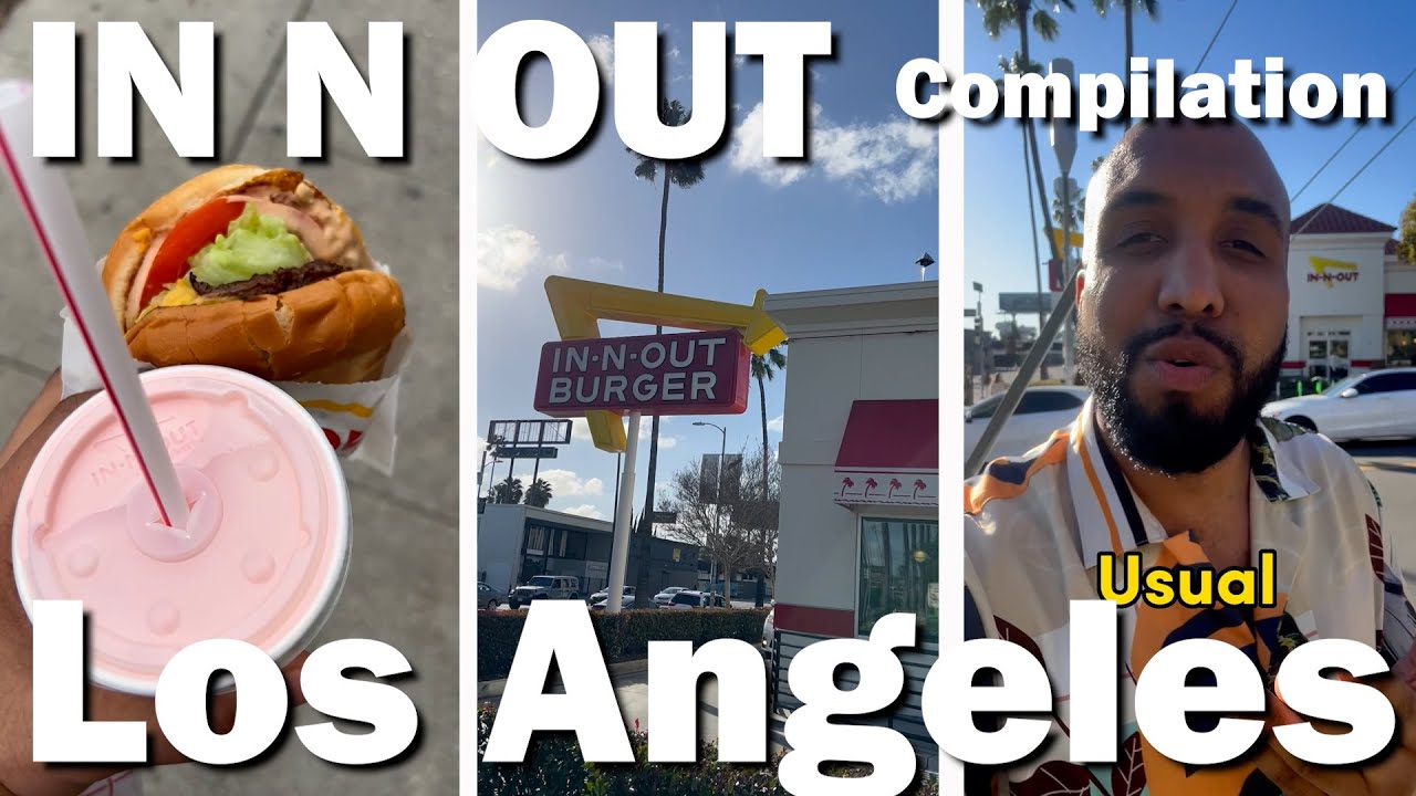Ordering In N Out Everyday Compilation - YouTube