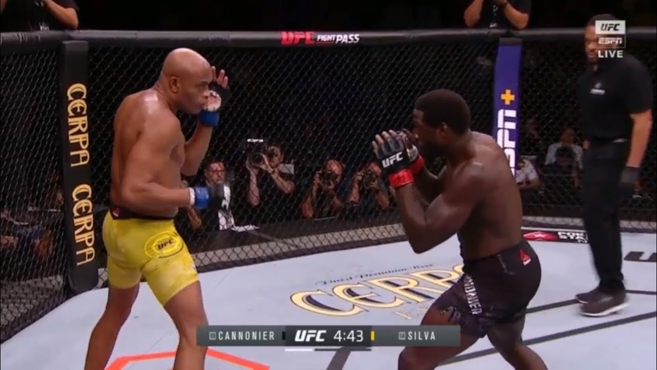 Anderson Silva vs Jared Cannonier Highlights Full Fight Video Review ...