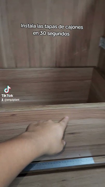 INSTALACIÓN DE TAPAS DE CAJONES EN 30 SEGUNDOS - YouTube