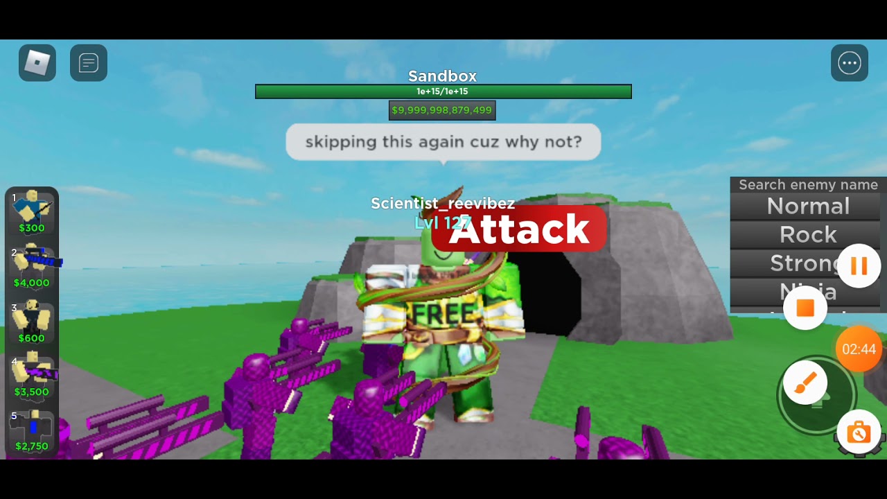 100 lasers + 3 communicator | base tower defense - YouTube