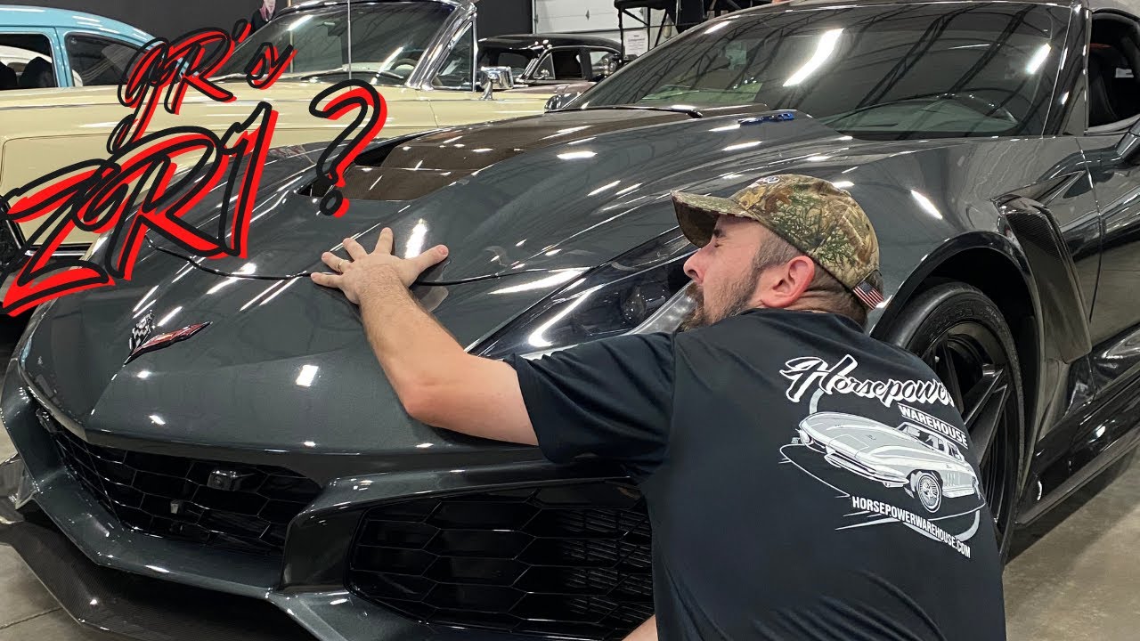 JR Gets A ZR1!?! New C2 + C3 Corvettes w/ Mystery Motorcycles! - YouTube