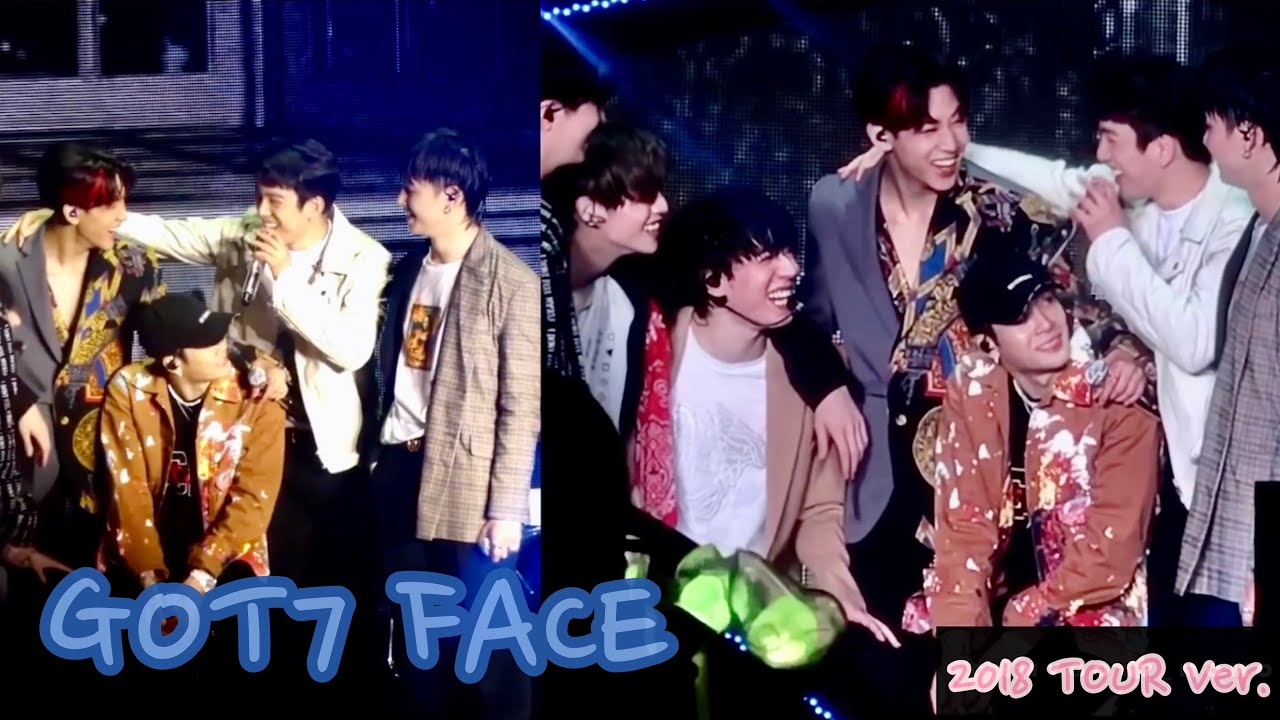 [GOT7 Stage Mix] 갓세븐 - FACE 韓中歌詞 演唱會Ver.（2018 GOT7 EYES ON YOU TOUR Ver ...