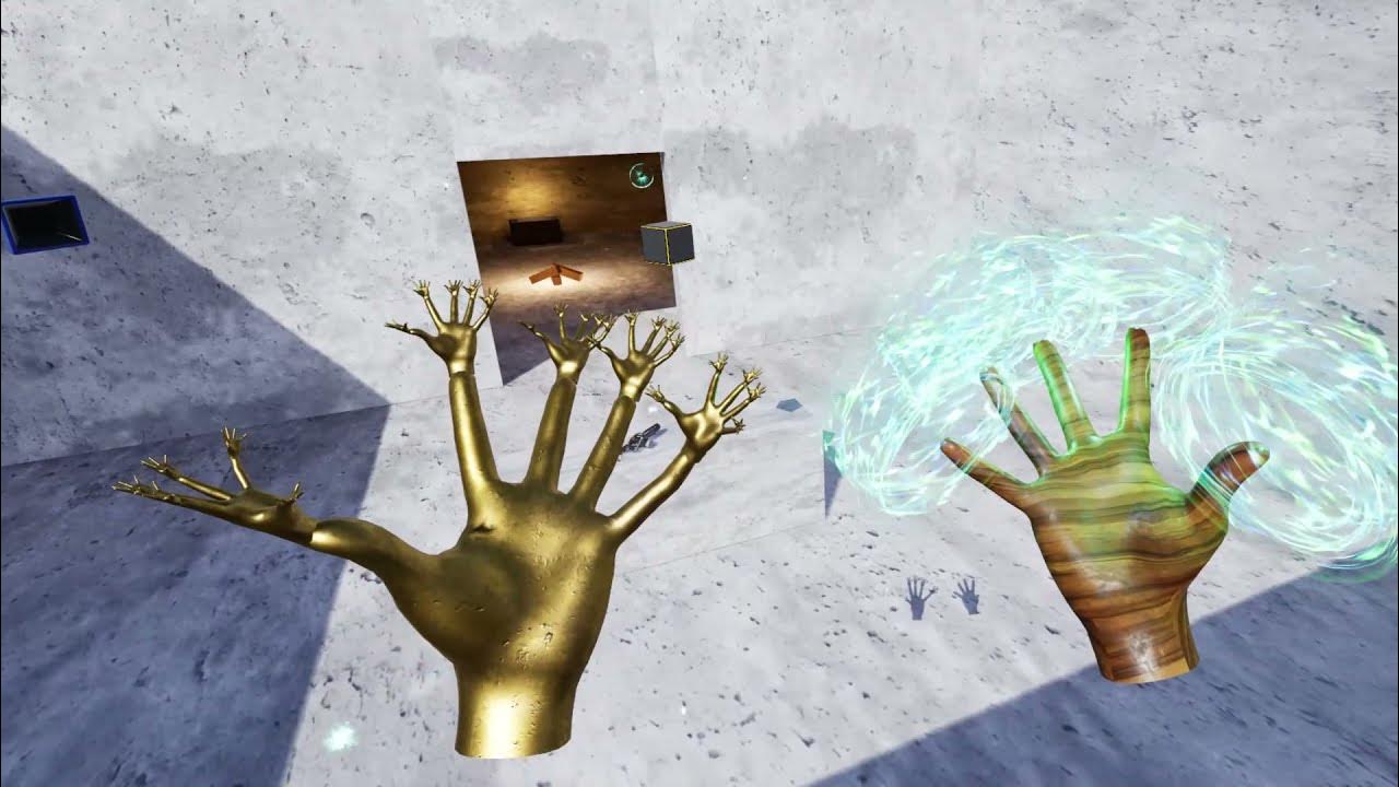 Fractal Recursion VR Hands - YouTube