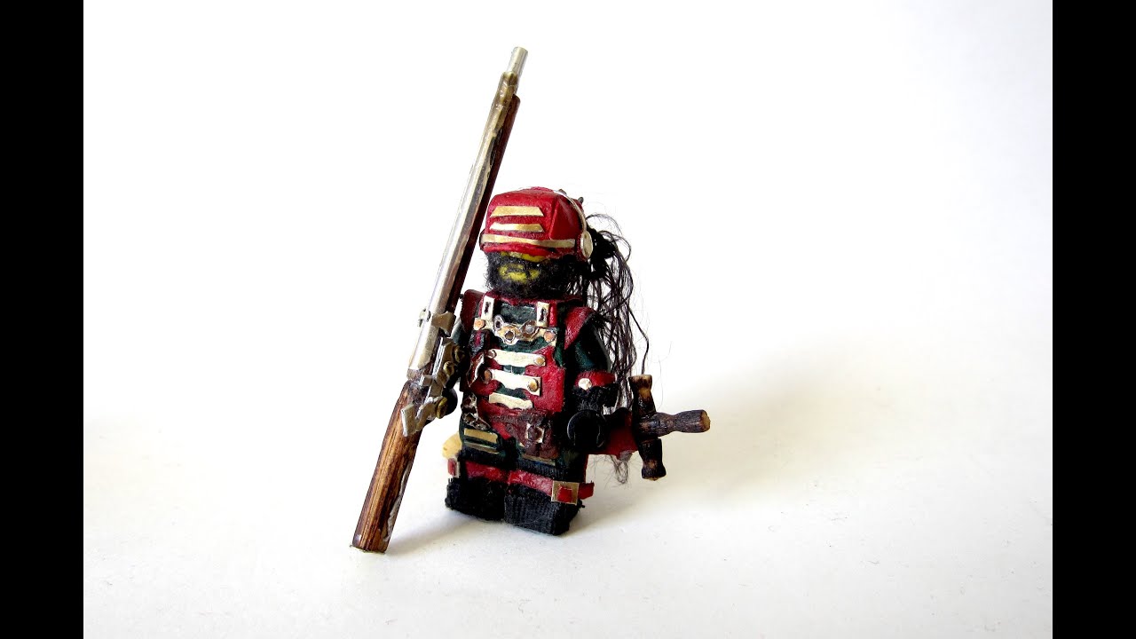 Custom LEGO: British Hessians minifigure (RightKnightCustoms) - YouTube