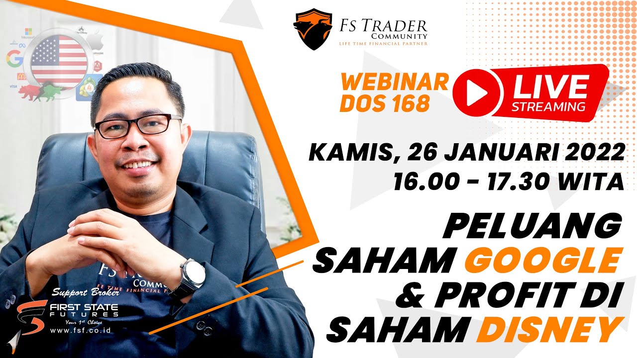 PELUANG SAHAM GOOGLE DAN PROFIT DI SAHAM DISNEY - YouTube