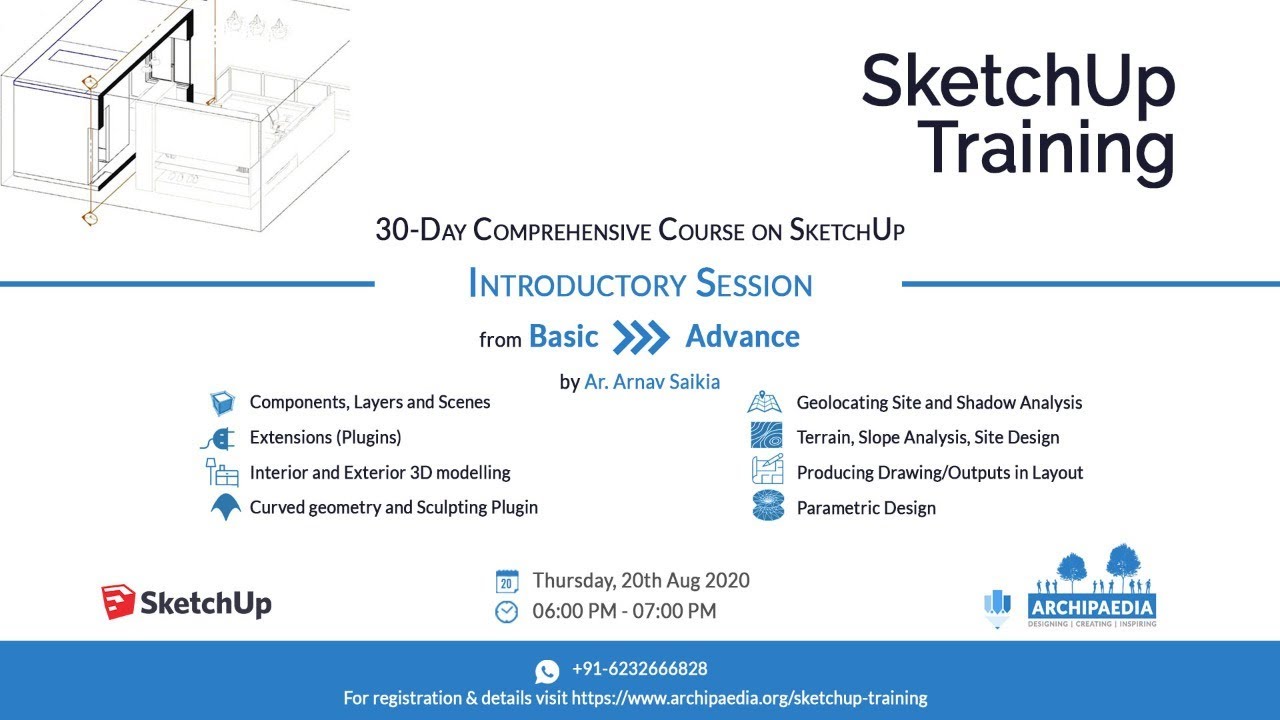 Introductory Session: 30-Day Comprehensive SketchUp Training Course ...