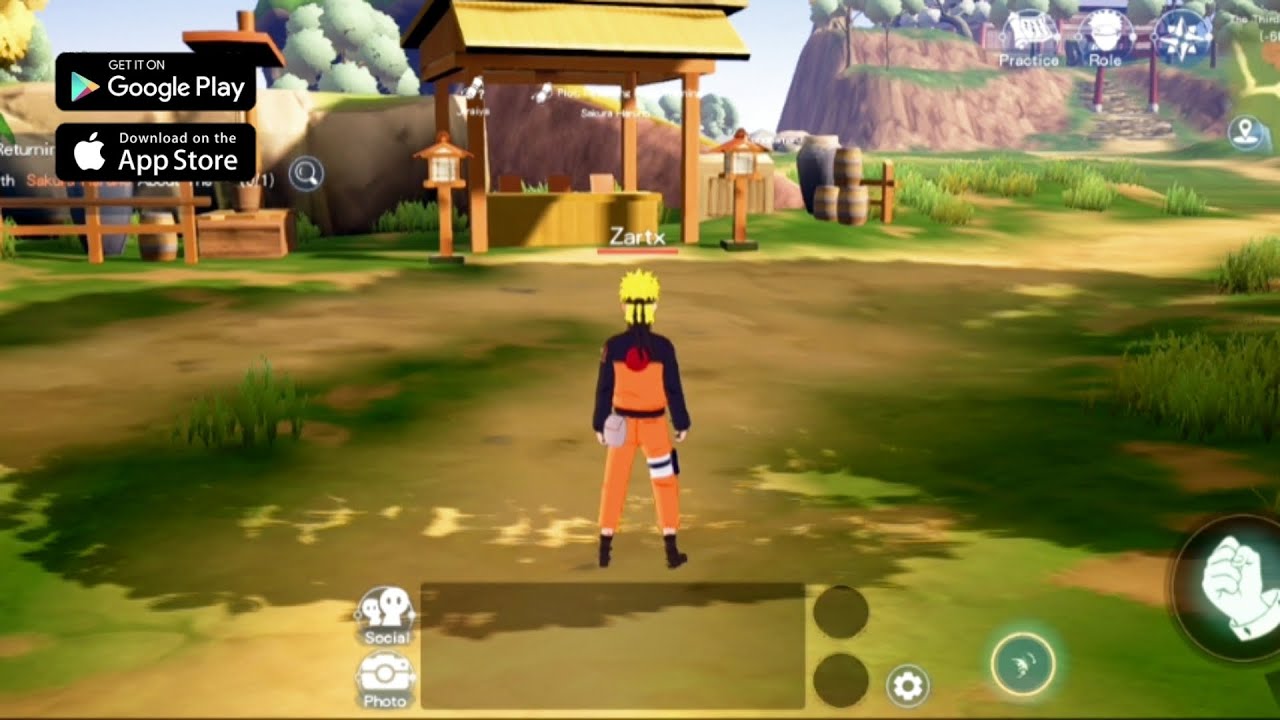 NARUTO SHIPPUDEN Gameplay Walkthrough Part 1 (Android,iOS) - YouTube