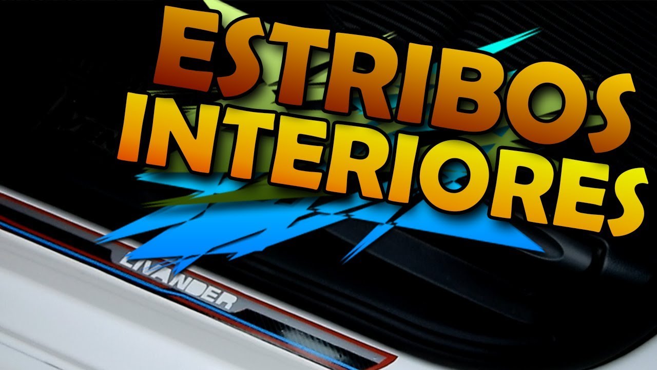 COMO HACER TUS PROPIOS ESTRIBOS DE CARRO ECONÓMICOS Y DE LUJO ...