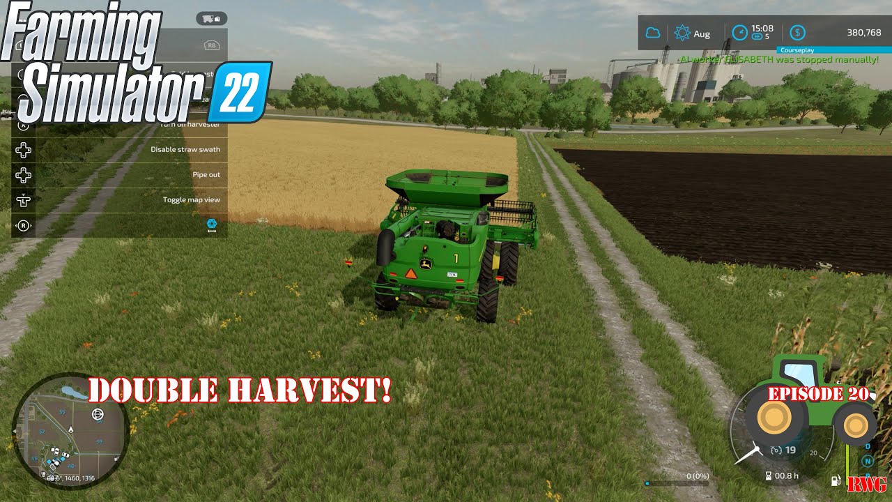 Farming Simulator 22 | Double harvest! | Ep. 20 - YouTube