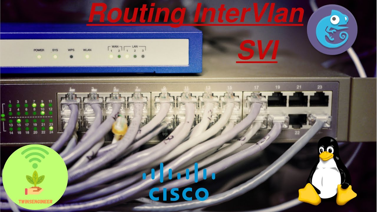 20. Routing InterVlan, Switch Vlan Interface (SVI) - YouTube