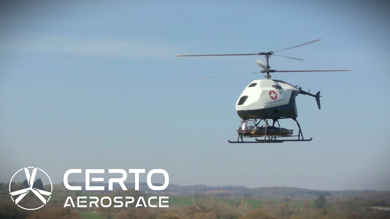 CAPSTONE UAV - CASEVAC flight 10th April 2025 // Certo Aerospace Ltd. - YouTube