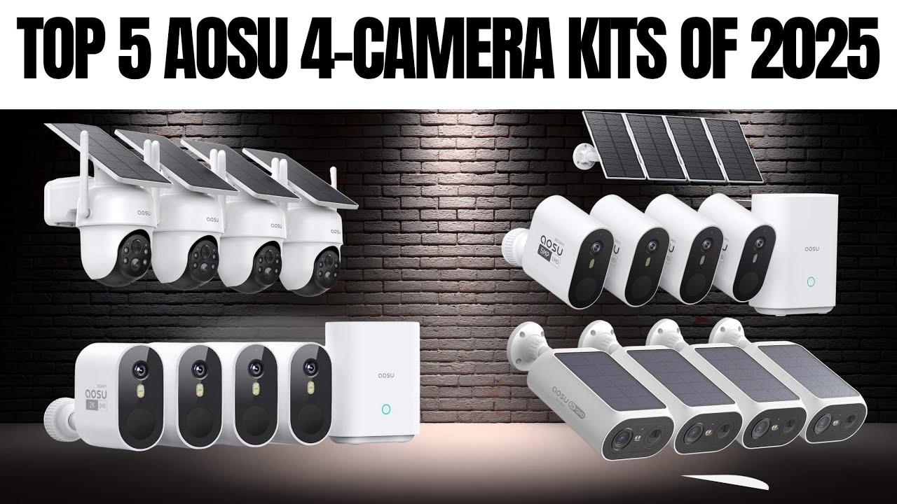 Top 5 AOSU Solar Camera Kits That Actually Work Without Monthly Fees ...