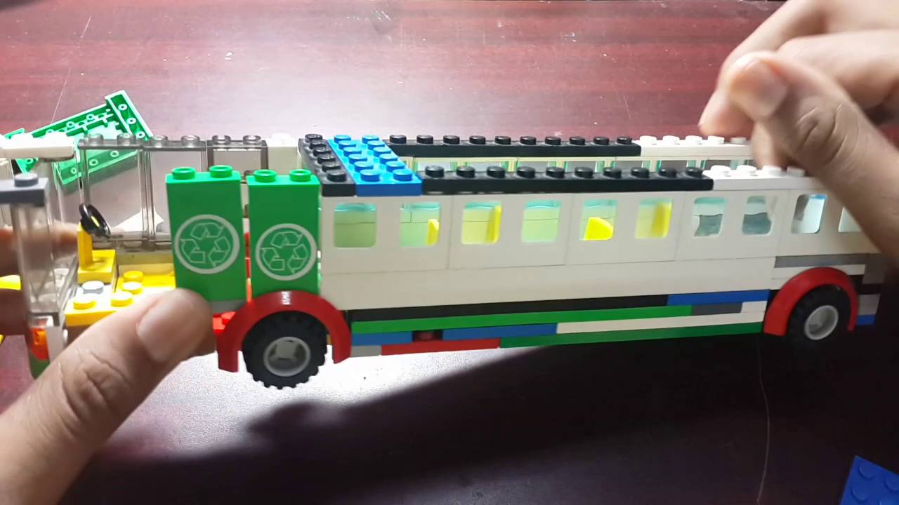 How to build a bus with Lego! - YouTube