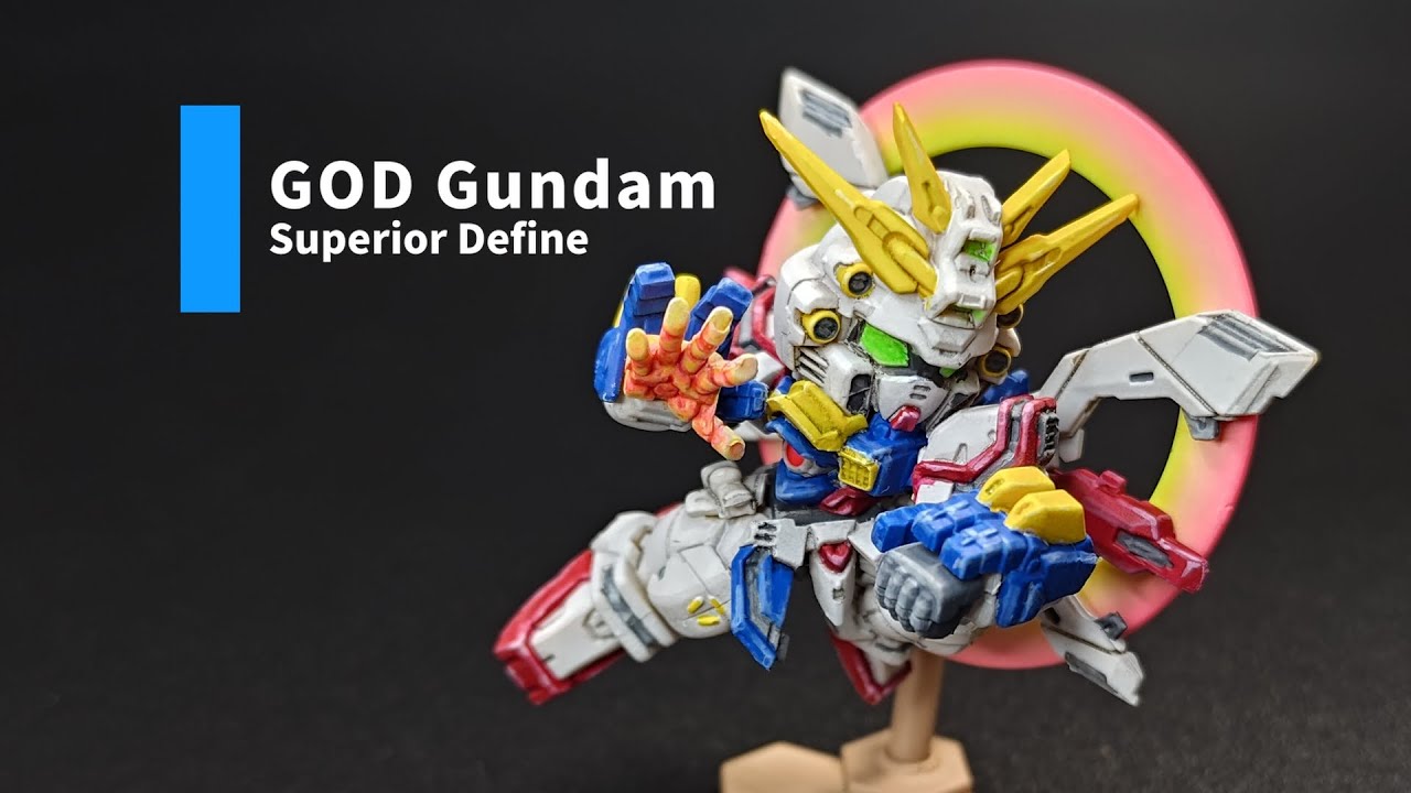 Gundam superior define GOD Gundam 神鋼彈 - YouTube