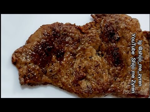 Meat Beef steak recipe / Mish i pjekur i bute, super i shijshem ...